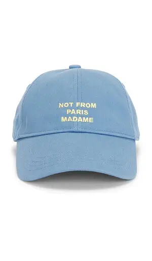 DRÃ´LE DE MONSIEUR Casquette Slogan - Blue