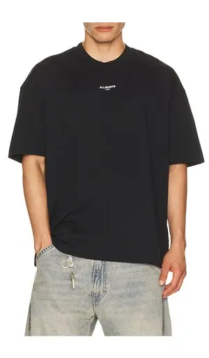 ALLSAINTS Mikro Crew Tee In . Also - Black