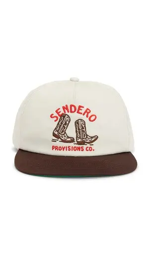 SENDERO PROVISIONS CO. High Stepper Panel Hat - Cream