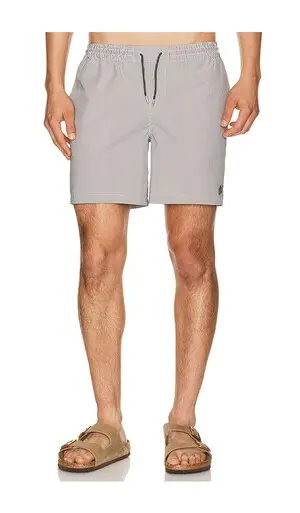 ALLSAINTS Stripe Swim Shorts - White