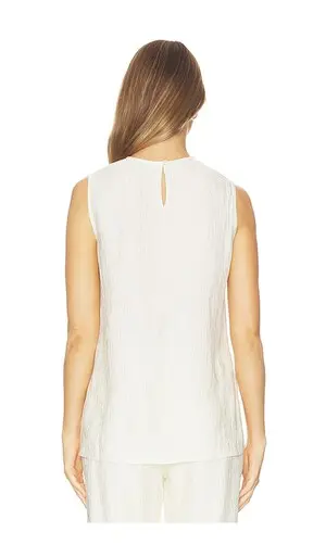 ANINE BING Malia Top - Cream