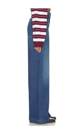 MOTHER The Chisel Sneak Jeans - Blue