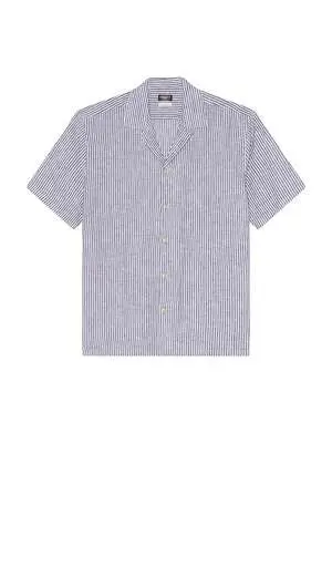 Faherty Brand Short Sleeve Laguna Linen Camp Shirt In . Also