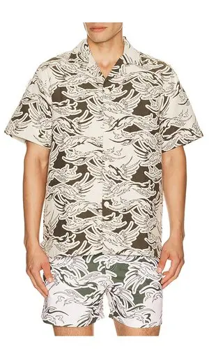 Oas Rogue Cuba Shirt In . Also - Cream