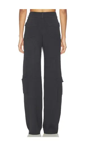 AYA MUSE Knit Cargo Trousers