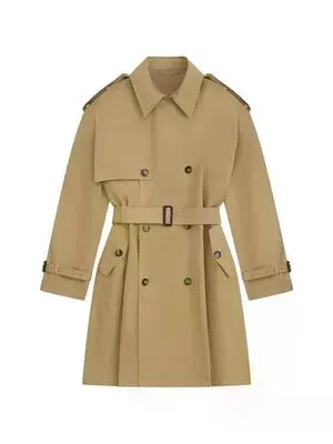Gosha Rubchinskiy Double-breasted Belted Trench Coat