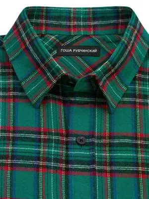 Gosha Rubchinskiy Checked Flannel Shirt