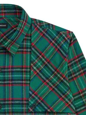 Gosha Rubchinskiy Checked Flannel Shirt