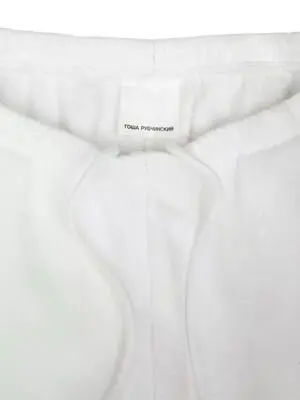 Gosha Rubchinskiy Logo-print Cuffed Track Pants - White