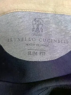 Brunello Cucinelli Slim-fit Crew-neck T-shirt - Blue