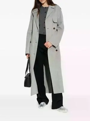 FERRAGAMO Cashmere Button-up Cardigan - Grey