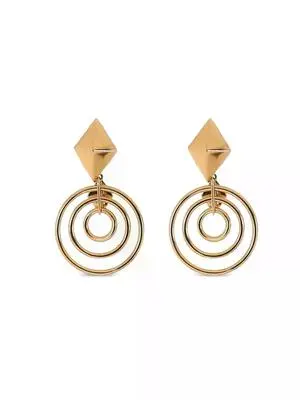 CADAR Python Drop Earrings Gold
