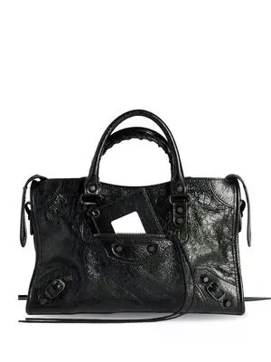 Balenciaga Small Le City Tote Bag - Black