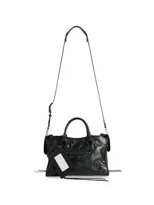 Balenciaga Small Le City Tote Bag - Black