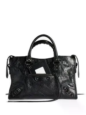 Balenciaga Small Le City Tote Bag - Black