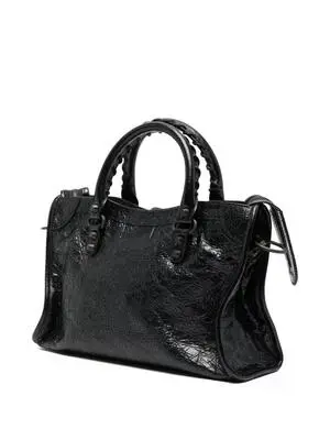 Balenciaga Small Le City Tote Bag - Black