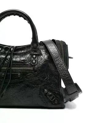 Balenciaga Small Le City Tote Bag - Black