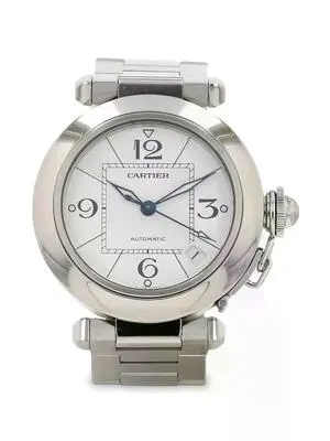 Cartier 2000s Pasha 35mm Watch - White