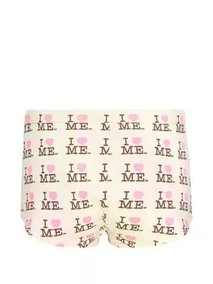 Ashley Williams Serena Logo-print Shorts