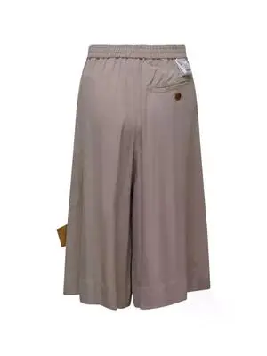 Undercover Pocket-detail Cropped Trousers