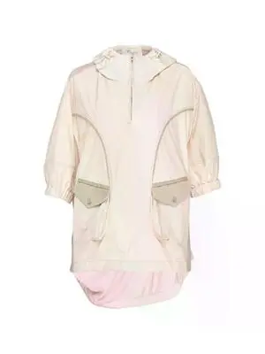 CAROLINE HU Collage Draped Hoodie