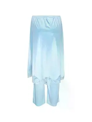 Ashley Williams Lingerie-style Palazzo Pants