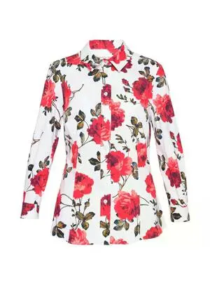Carolina Herrera Classic Collar Shirts For Women