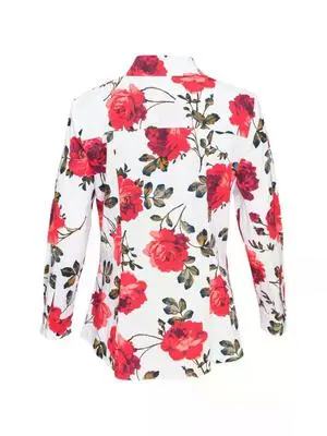 Carolina Herrera Floral-print Button-down Shirt