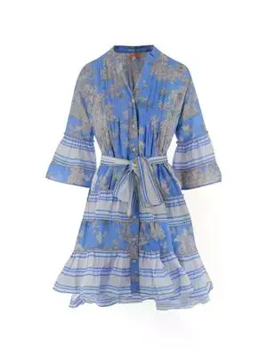PEP'S Floral-print Ruffled Dress