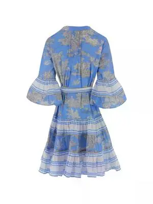 PEP'S Floral-print Ruffled Dress