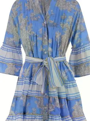 PEP'S Floral-print Ruffled Dress