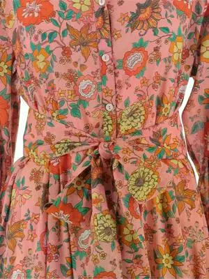 PEP'S Floral-print Ruffled Dress