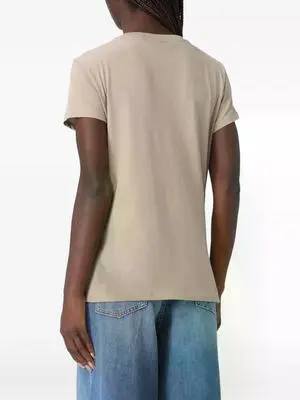 Armani Exchange Logo-print T-shirt - Neutrals