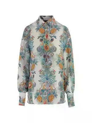 Just Cavalli Cuffed Shirts For Women
