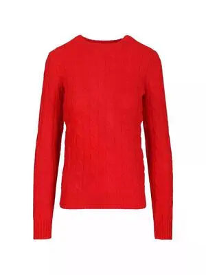Polo Ralph Lauren Cable-knit Cashmere Sweater - Red