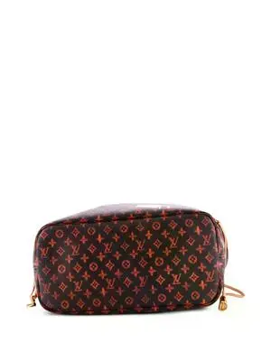 LOUIS VUITTON Neverfull Nm Limited Edition Grace Coddington Catogram Canvas Mm - Brown