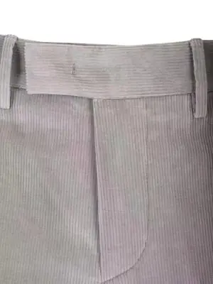 PT TORINO Master Corduroy-velvet Trousers - Grey