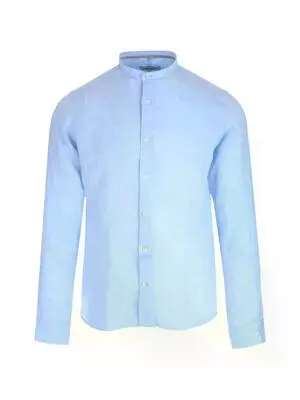 AL DUCA D’AOSTA 1902 Mandarin-collar Linen Shirt