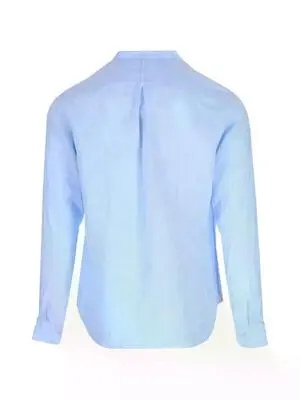 AL DUCA D’AOSTA 1902 Mandarin-collar Linen Shirt