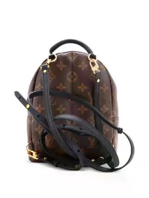 LOUIS VUITTON Palm Springs Monogram Canvas Mini Backpack