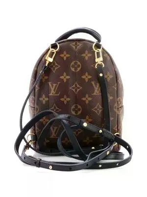 LOUIS VUITTON Palm Springs Mini Backpack Monogram Canvas