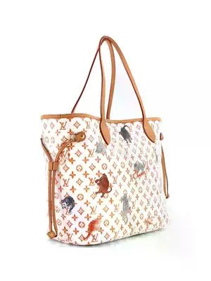 LOUIS VUITTON Neverfull Nm Limited Edition Grace Coddington Catogram Canvas Mm - Multicolour