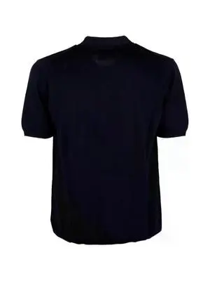 Alpha Studio Short-sleeve Polo Shirt - Blue