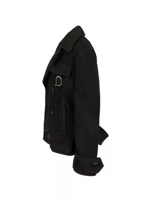 DURAZZI MILANO Double-breasted Wool Peacoat