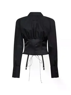 Giuseppe Di Morabito Corset-style Lace-up Shirt