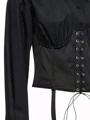 Giuseppe Di Morabito Corset-style Lace-up Shirt