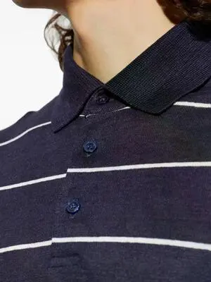 Paul & Shark Striped Short-sleeve Polo Shirt - Blue