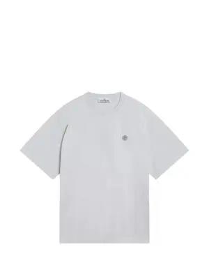Stone Island Logo-patch T-shirt - Blue