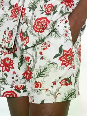 ELLEBLEU Floral-print Shorts Set