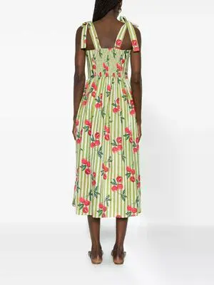 ELLEBLEU Olivia Striped Midi Dress